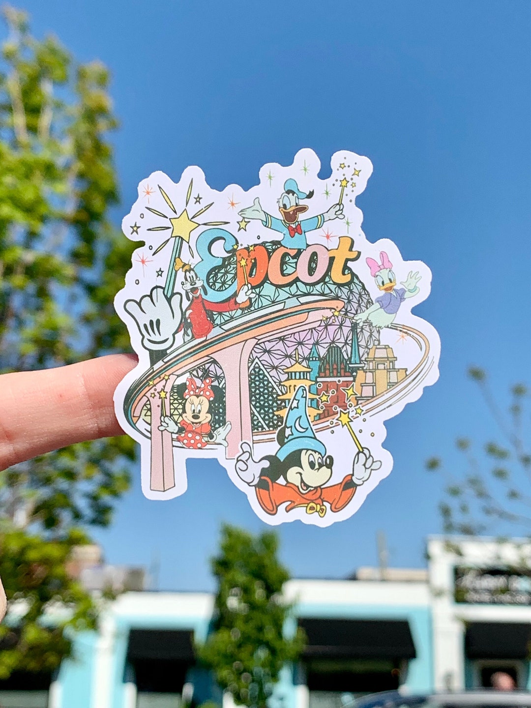 EPCOT Disneyworld Sticker, Disneyworld Sticker, Stickers for Hydroflask ...