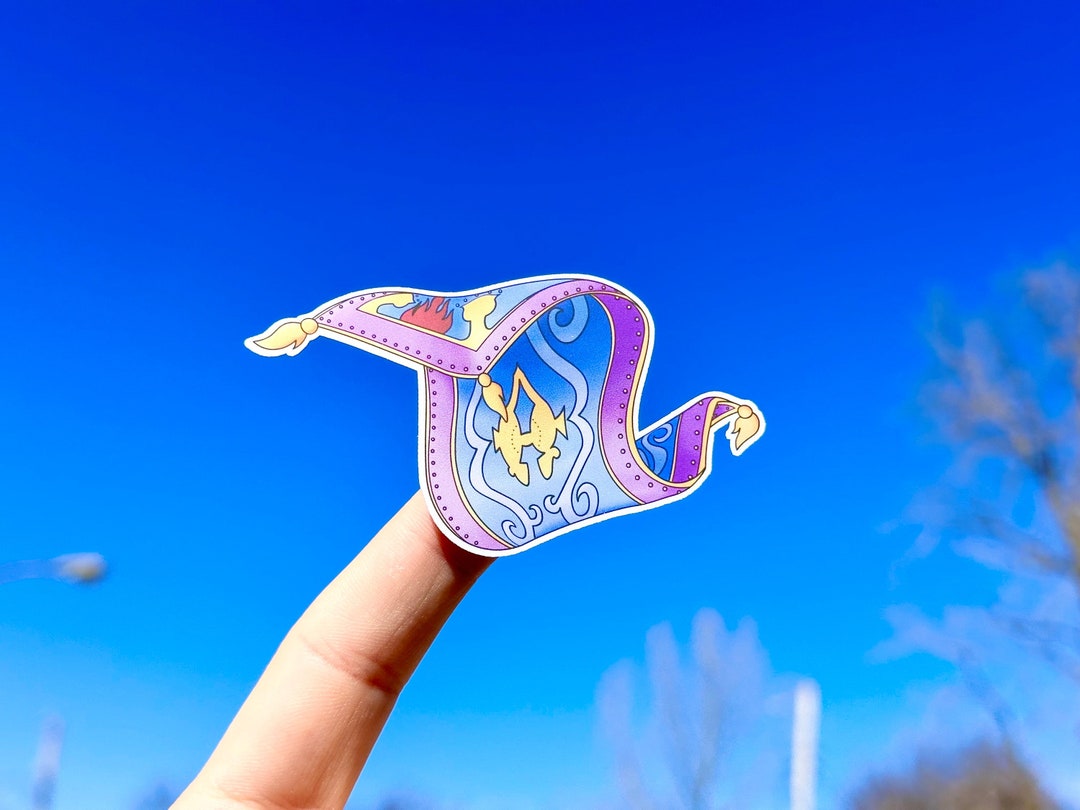 Magic Carpet Sticker, Aladdin Sticker, Disneyland Sticker, Disney ...