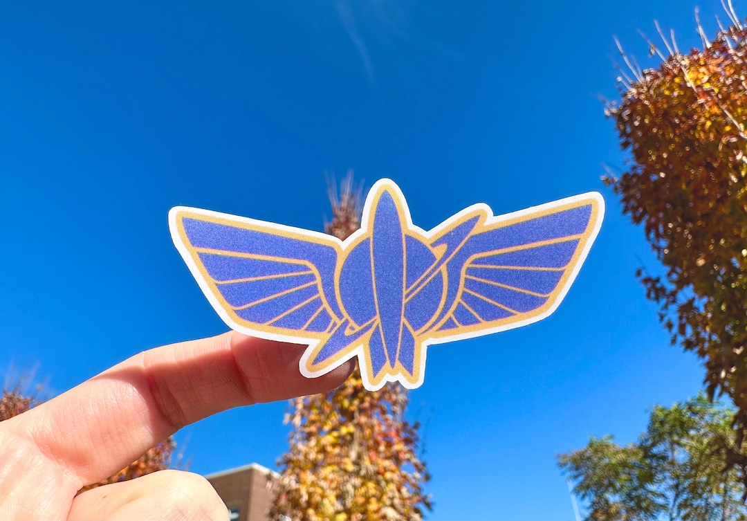 Disney Buzz Lightyear of Star Command Emblem Waterproof Matte Sticker ...