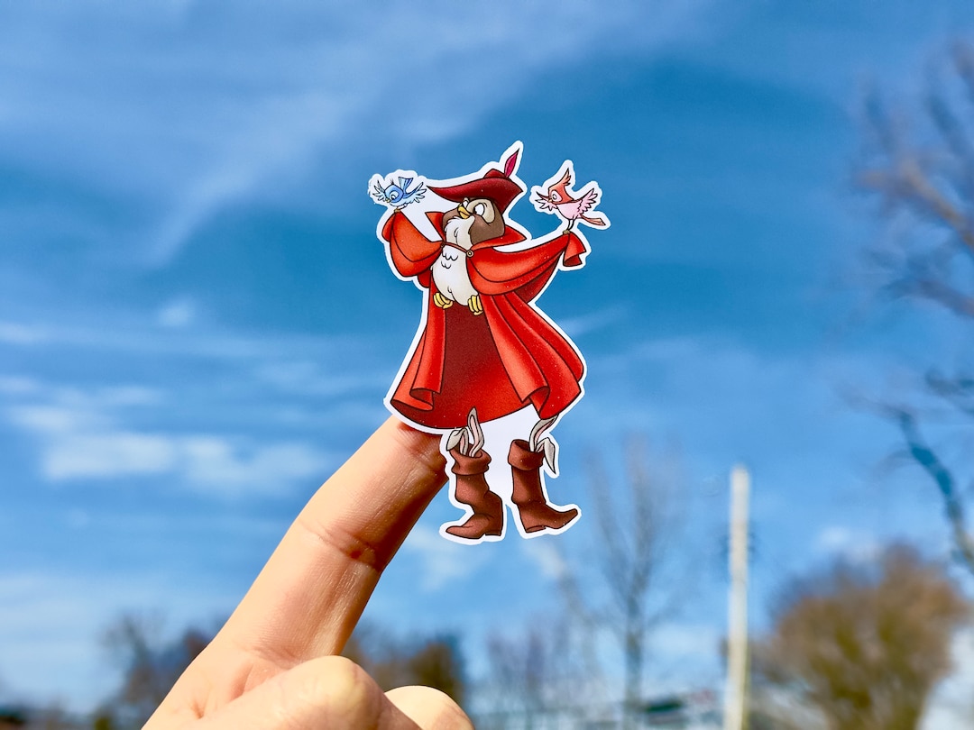 Sleeping Beauty Sticker, Sleeping Beauty Animals Sticker, Disney ...