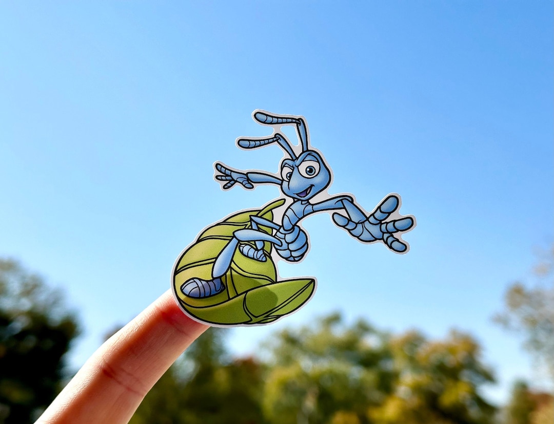 Flik Bug's Life Sticker, A Bug's Life Sticker, Disney Bugs Life Sticker ...