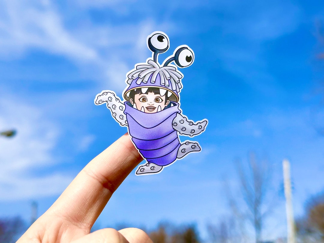 Boo Sticker, Boo Monsters Inc, Boo Dressed up Sticker, Boo From ...