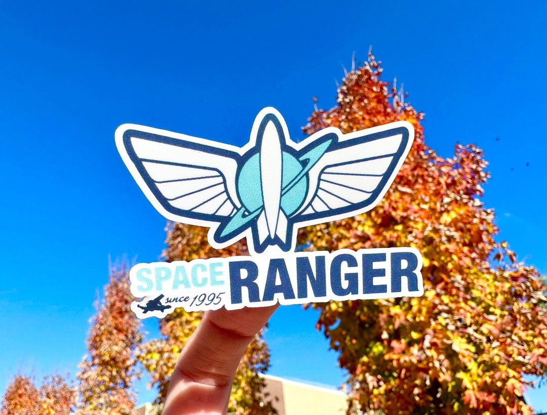 Space Ranger Buzz Lightyear Sticker From Disney Toy Story Waterproof ...