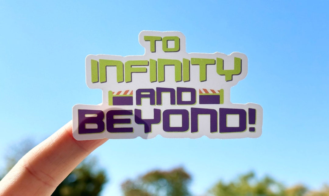 To Infinity and Beyond Sticker, Toy Story Sticker, Buzz Sticker, Woody ...