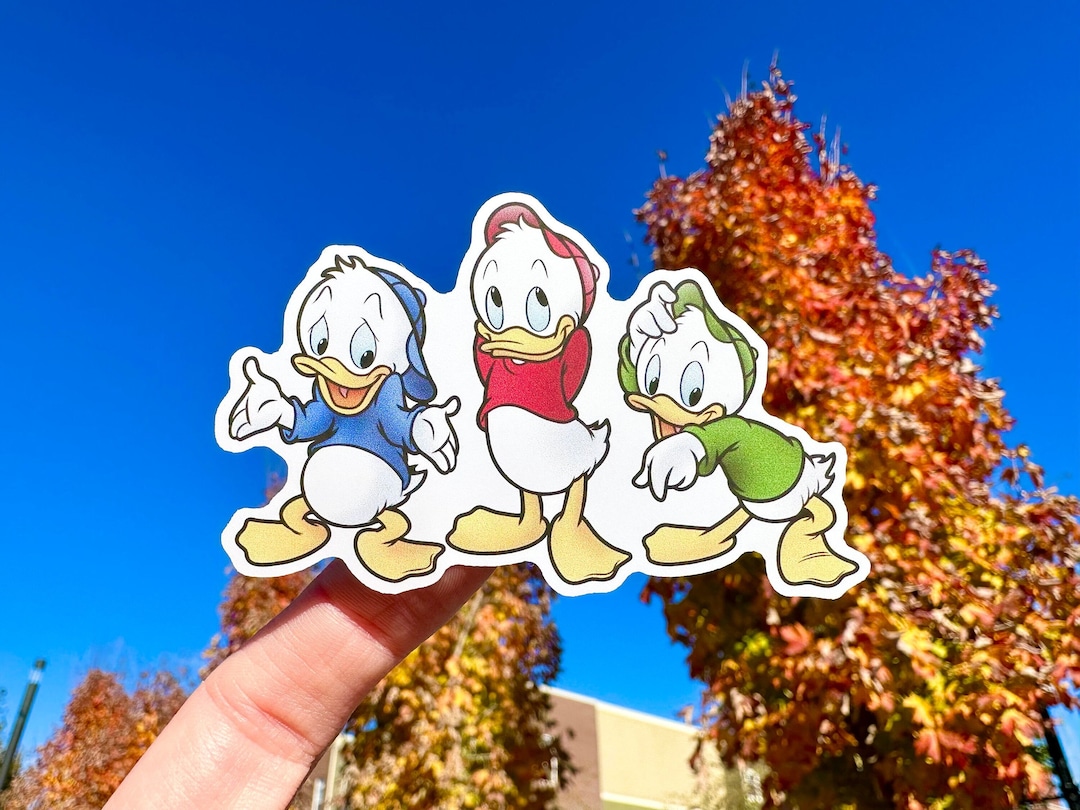 Huey Dewey Louie Sticker | Waterproof Disney Sticker - Etsy