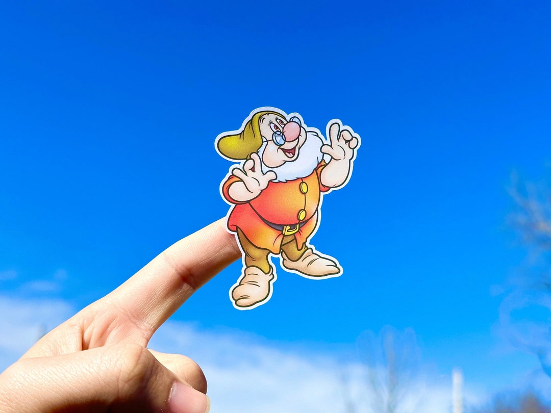 Doc Dwarf Sticker: Disneyland Snow White Waterproof Decal - Etsy