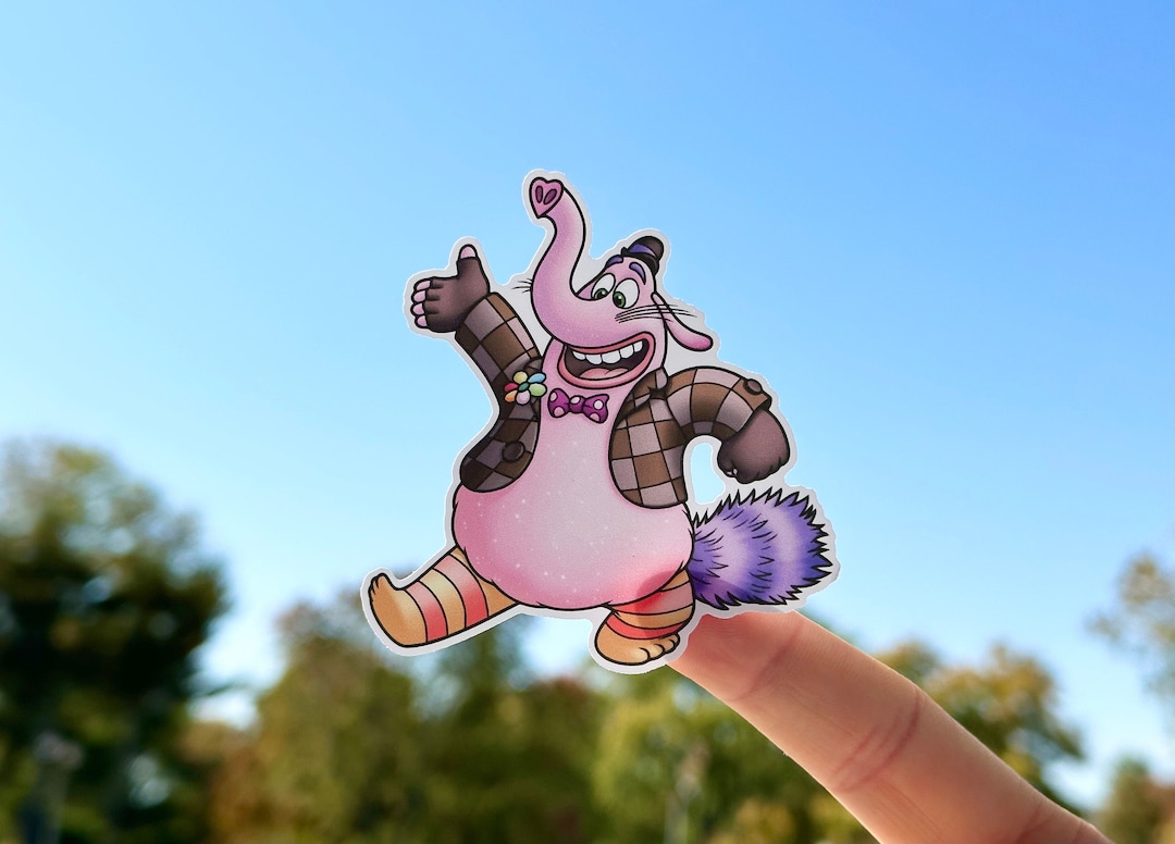 Bing Bong From Inside Out Imaginary Friend Disney Sticker for Laptops ...