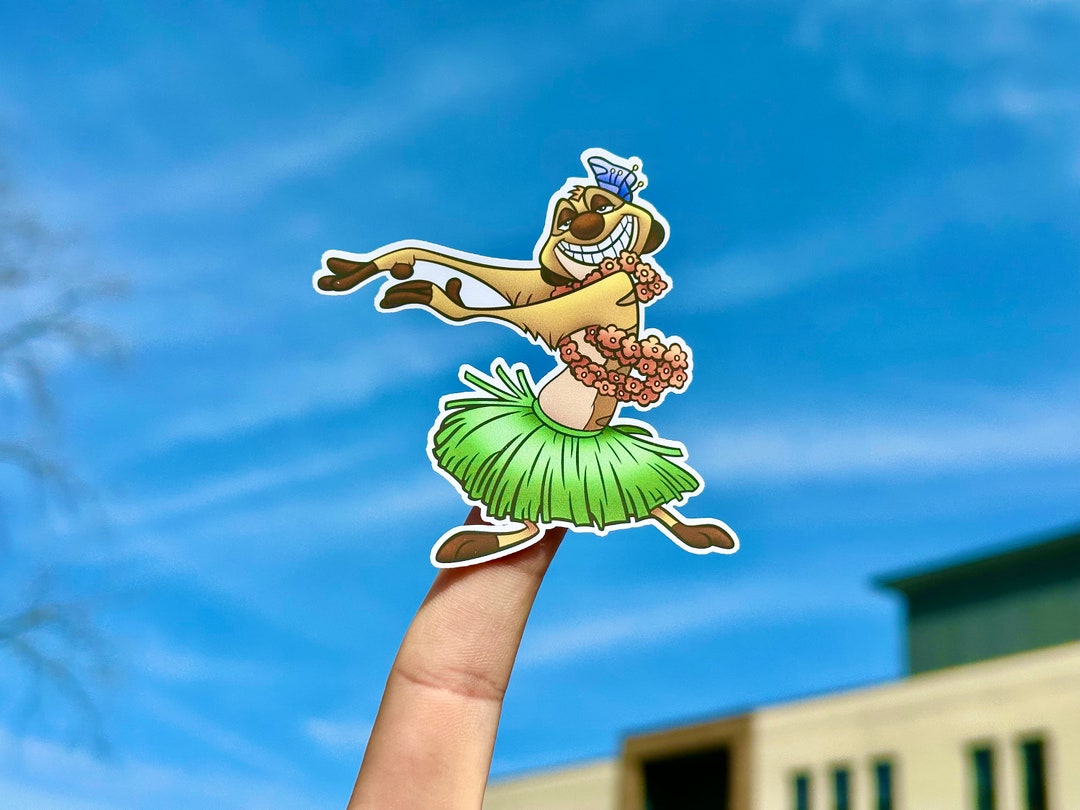 Timon Sticker, Timon Lion King, Timon Hula Dancing, Timon Hyenas ...