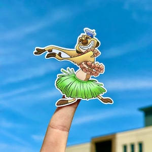 Timon Sticker, Timon Lion King, Timon Hula Dancing, Timon Hyenas ...