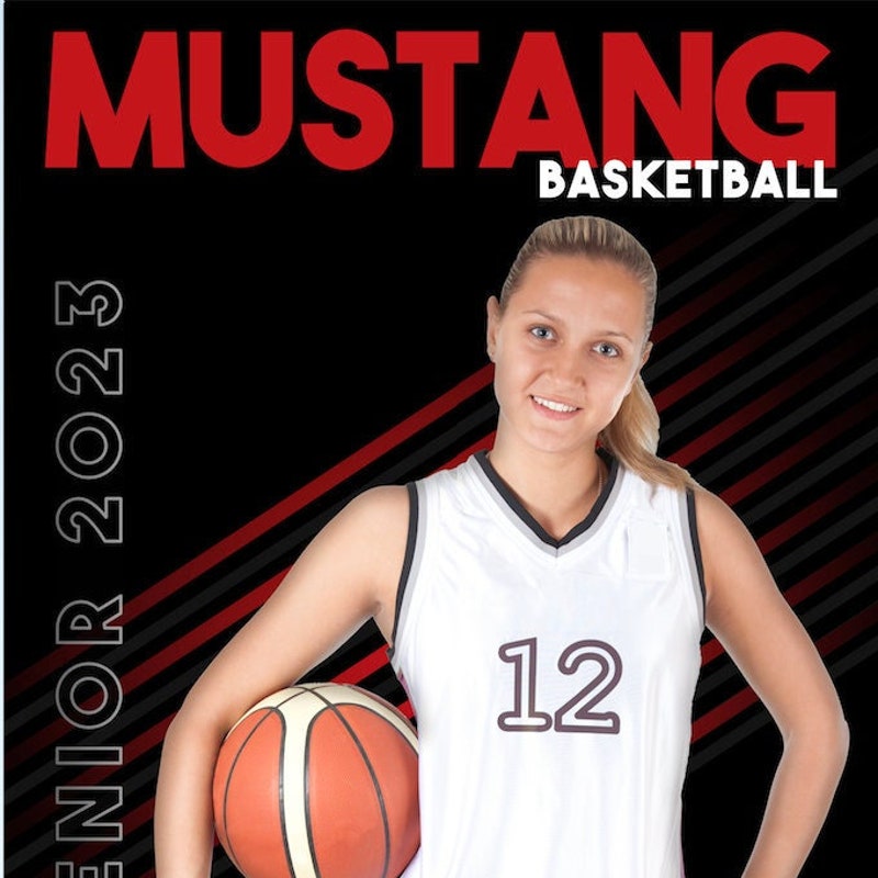 Basketball Senior Banners - Etsy