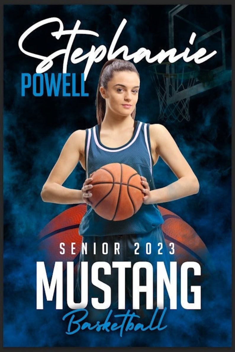 Basketball Poster and Banner | Red, Blue, Orange, Yellow and Green JPEG ...