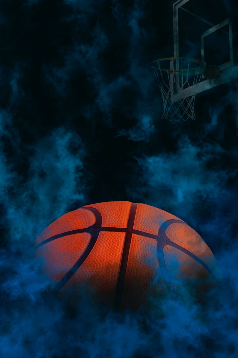 Basketball Poster and Banner | Red, Blue, Orange, Yellow and Green JPEG ...