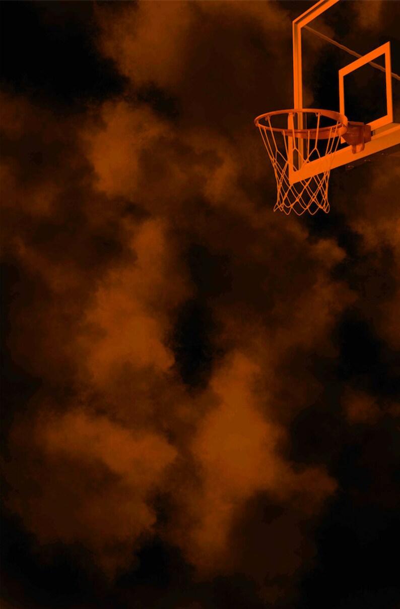 Basketball Backdrop Senior Banner Template Red Blue - Etsy