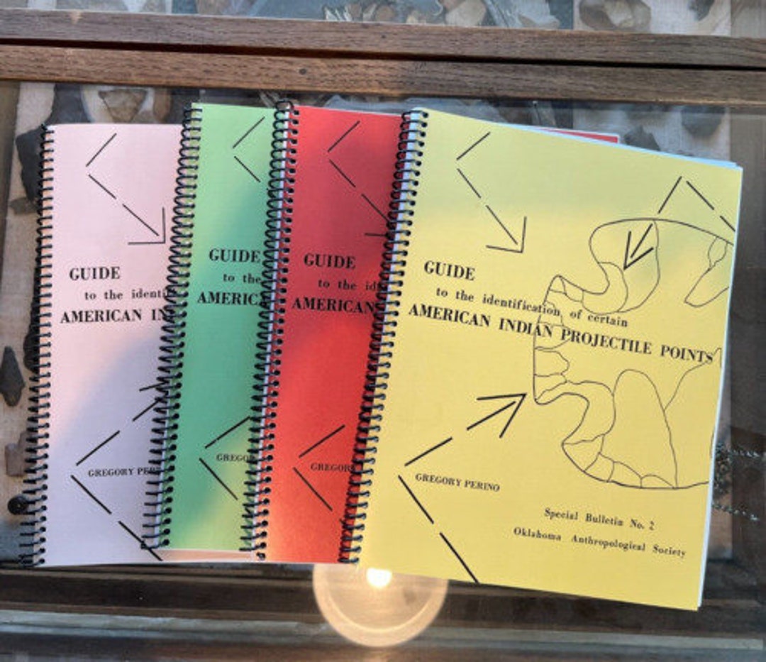 Guide to American Indian Projectile Points Books 1 - 4 Arrowhead ...