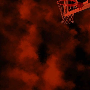 Basketball Backdrop Senior Banner Template | Red, Blue, Orange, Yellow ...