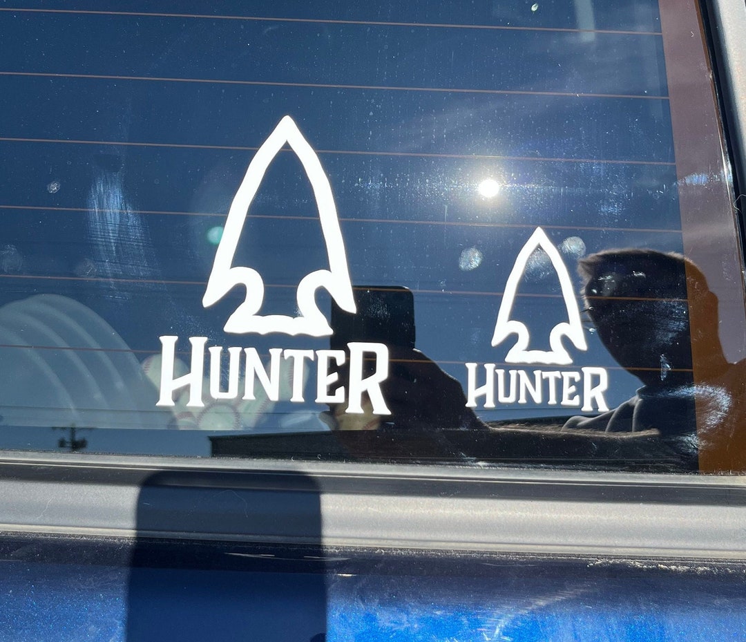 Arrowhead Hunter Vinyl Decal - Etsy