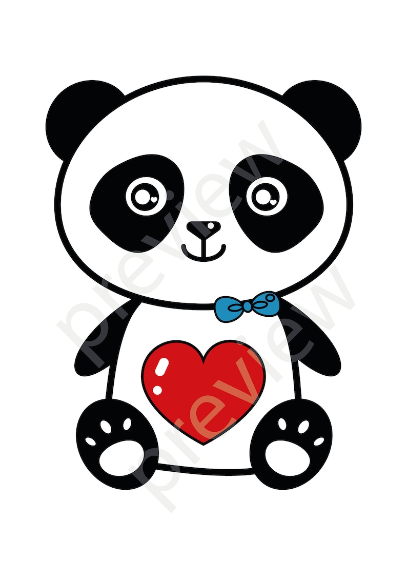 Printable Panda Craft: Cut and Glue Activity, Coloring Sheet (digital ...