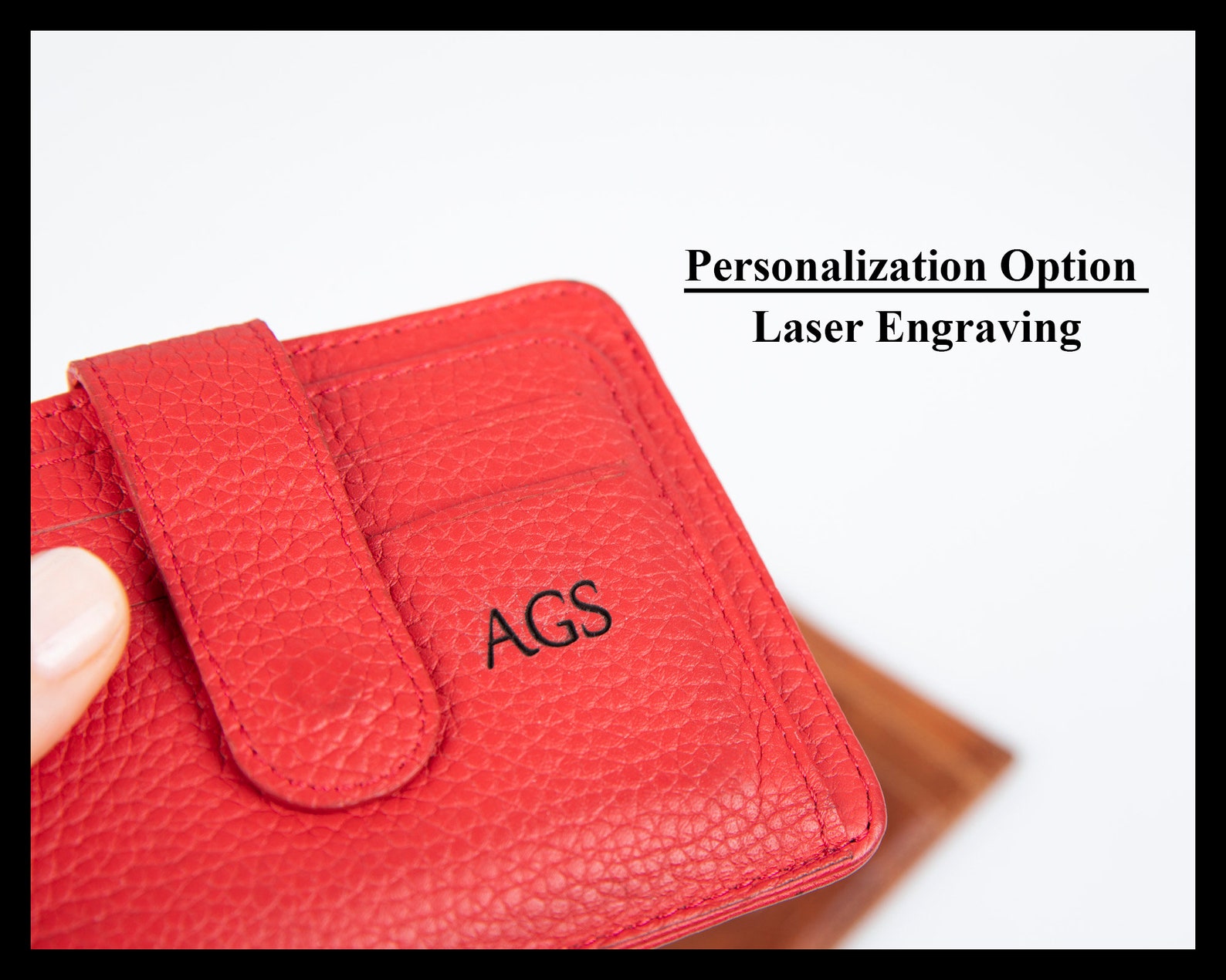 Pop-up Wallet, Mechanism Wallet, Bifold Leather Wallet for Men, Womens ...