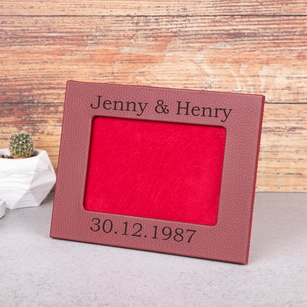 Leather Frame - Etsy