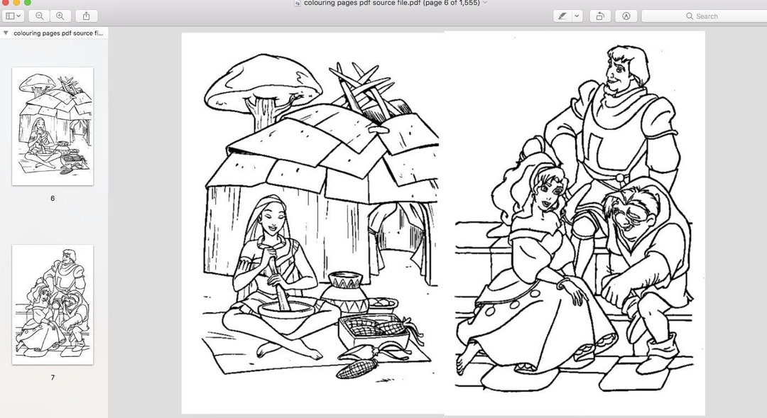 1000 Children Digital Colouring Pages - Animals, Cartoon, Pixar, Nature ...