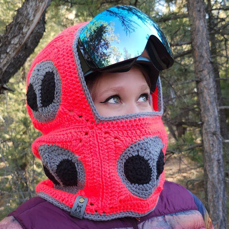 Over Helmet Ski Hood - Etsy