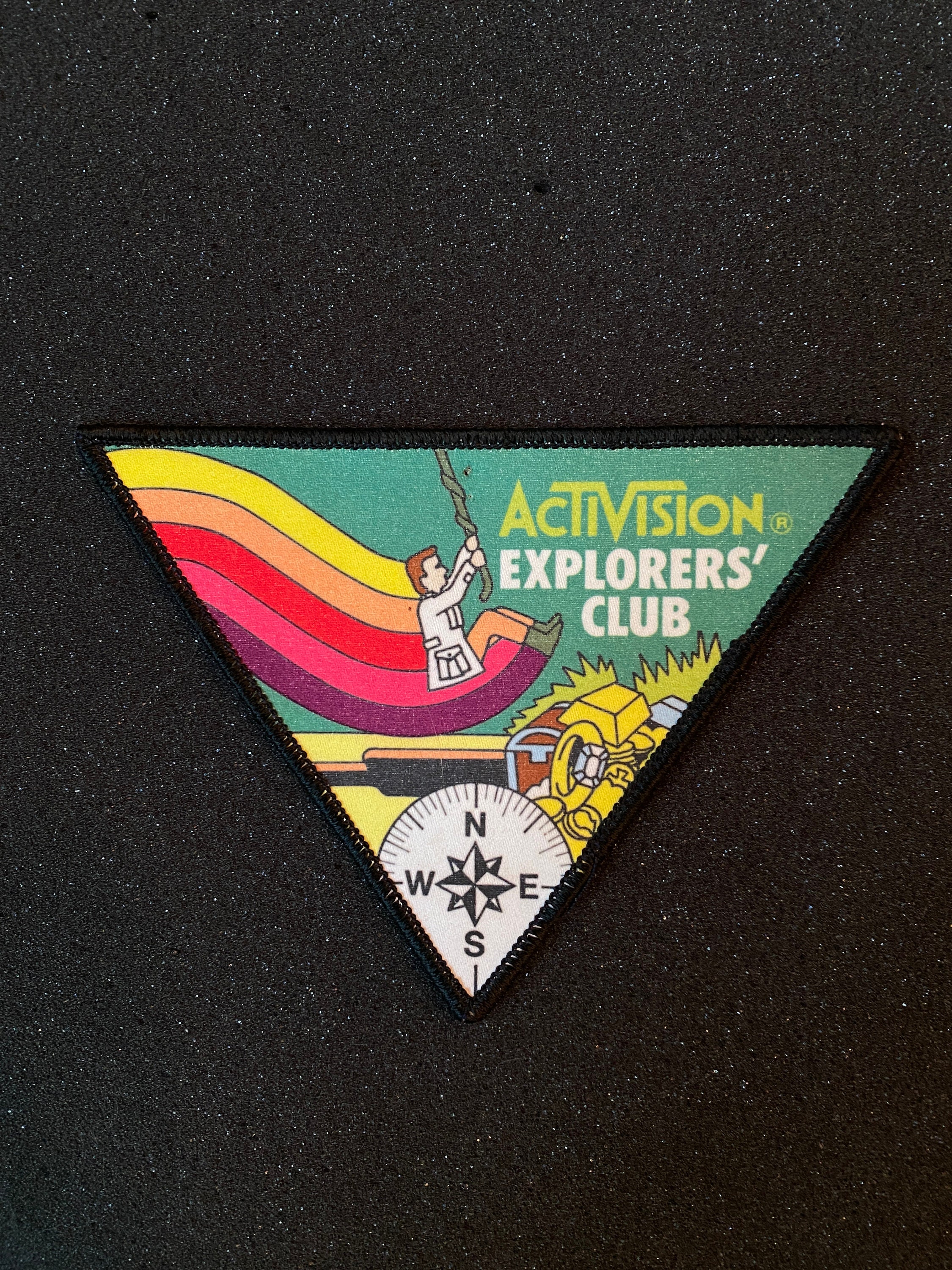 1980s Atari Video Game Vintage Activision Explorers Club Award Patch ...