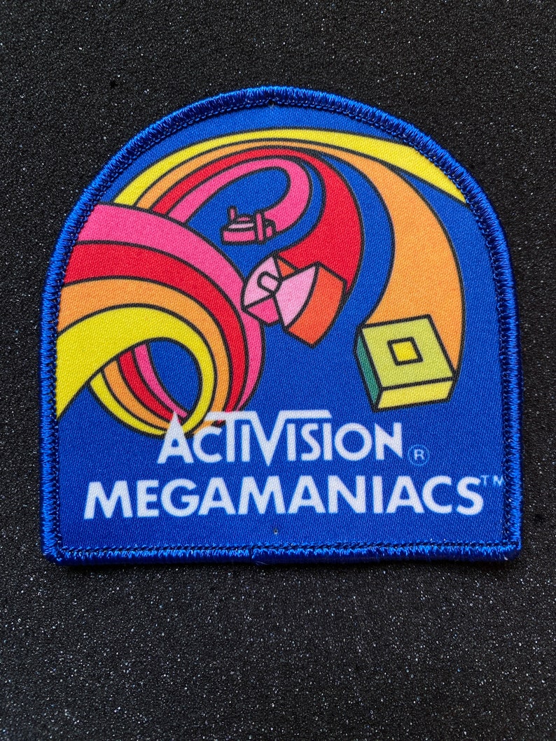 1980s Atari 2600 Activision Megamaniacs Award Patch for Megamania Video ...
