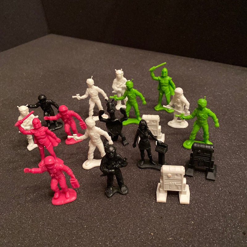 Hard Plastic Figures - Etsy