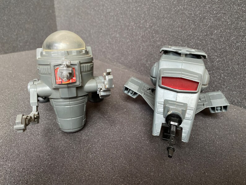 1981 Kenner Star Wars Mini-rigs: CAP-2 captivator and INT-4 interceptor ...