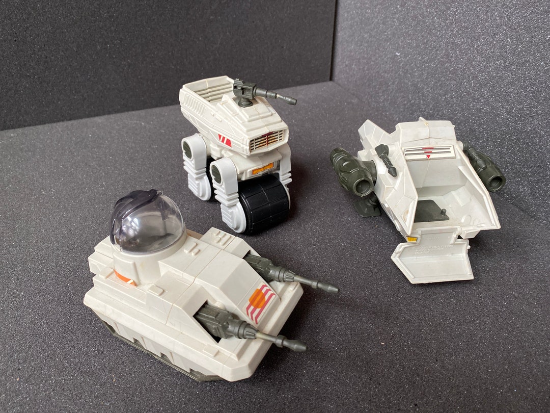 1981 Kenner Star Wars Rebel Mini-rigs: MTV-7, PDT-8, and MLC-3 mobile ...