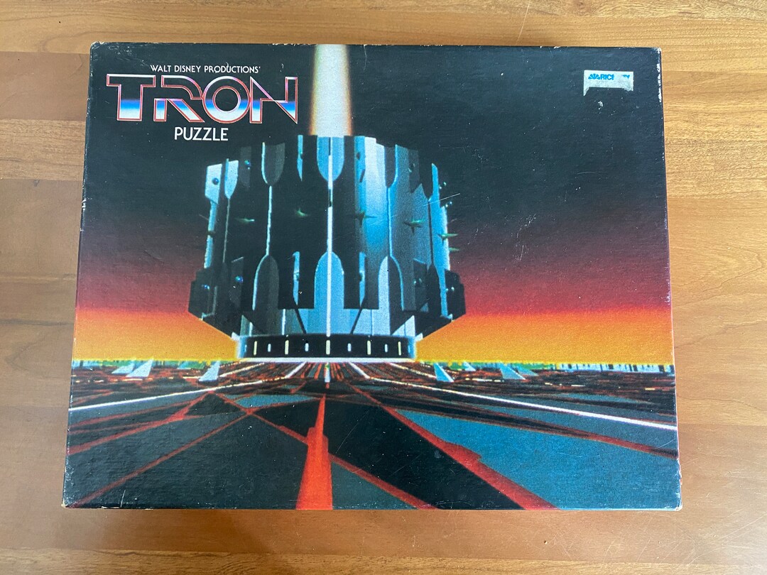 1982 Walt Disney Productions TRON Puzzle Master Control Panel M.C.P. - Etsy