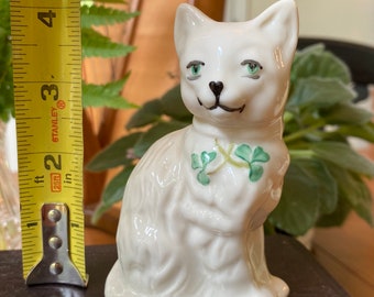 Belleek Cat - Etsy
