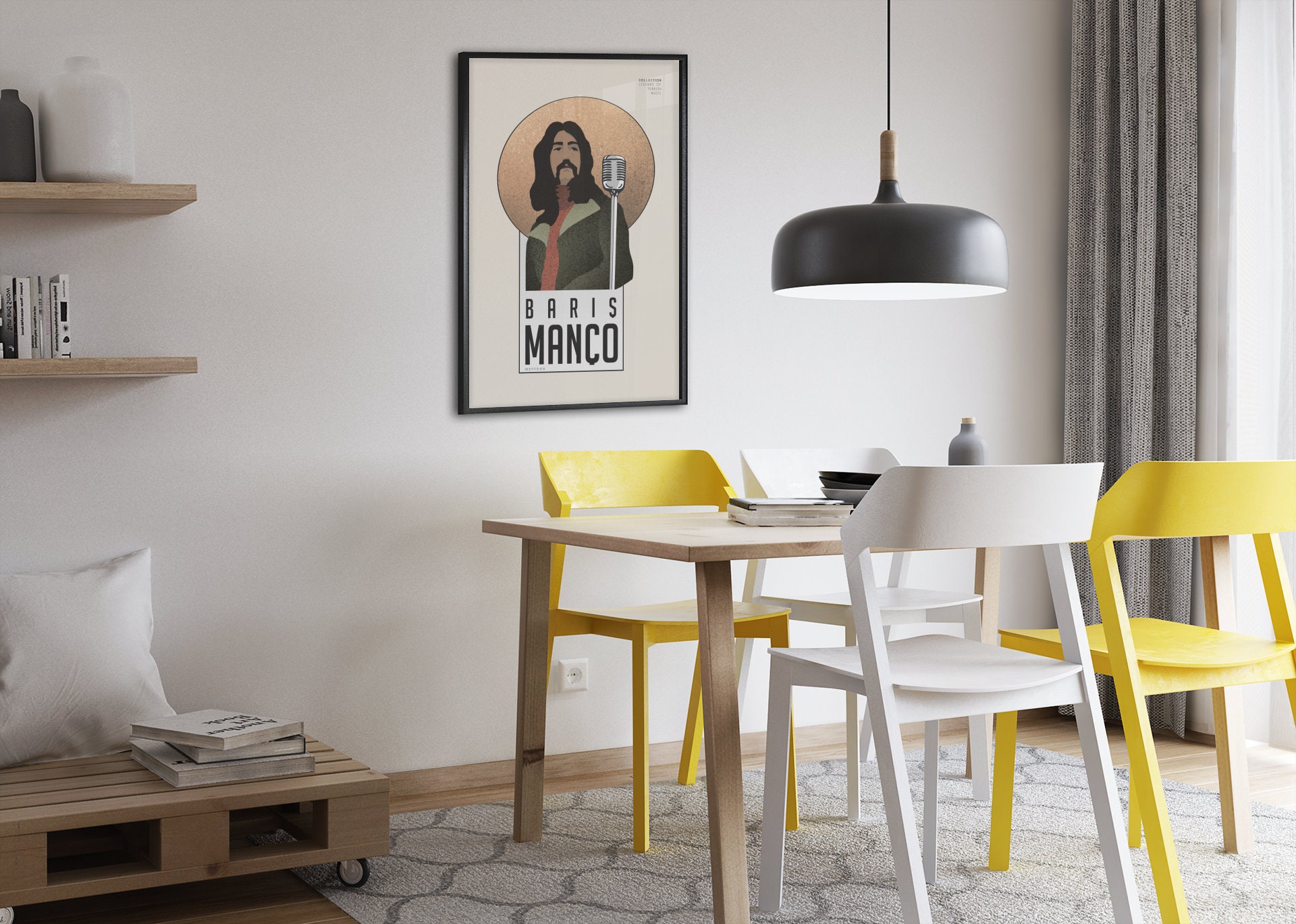 Baris Manco Poster • Baris Manco • Retro • Artwork • Turkish Legend of ...