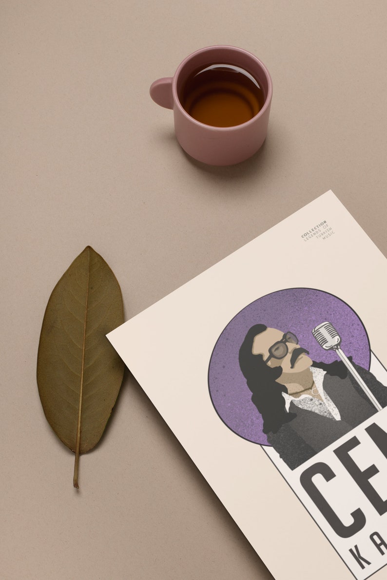 Cem Karaca Poster Cem Karaca Retro Artwork Turkish - Etsy