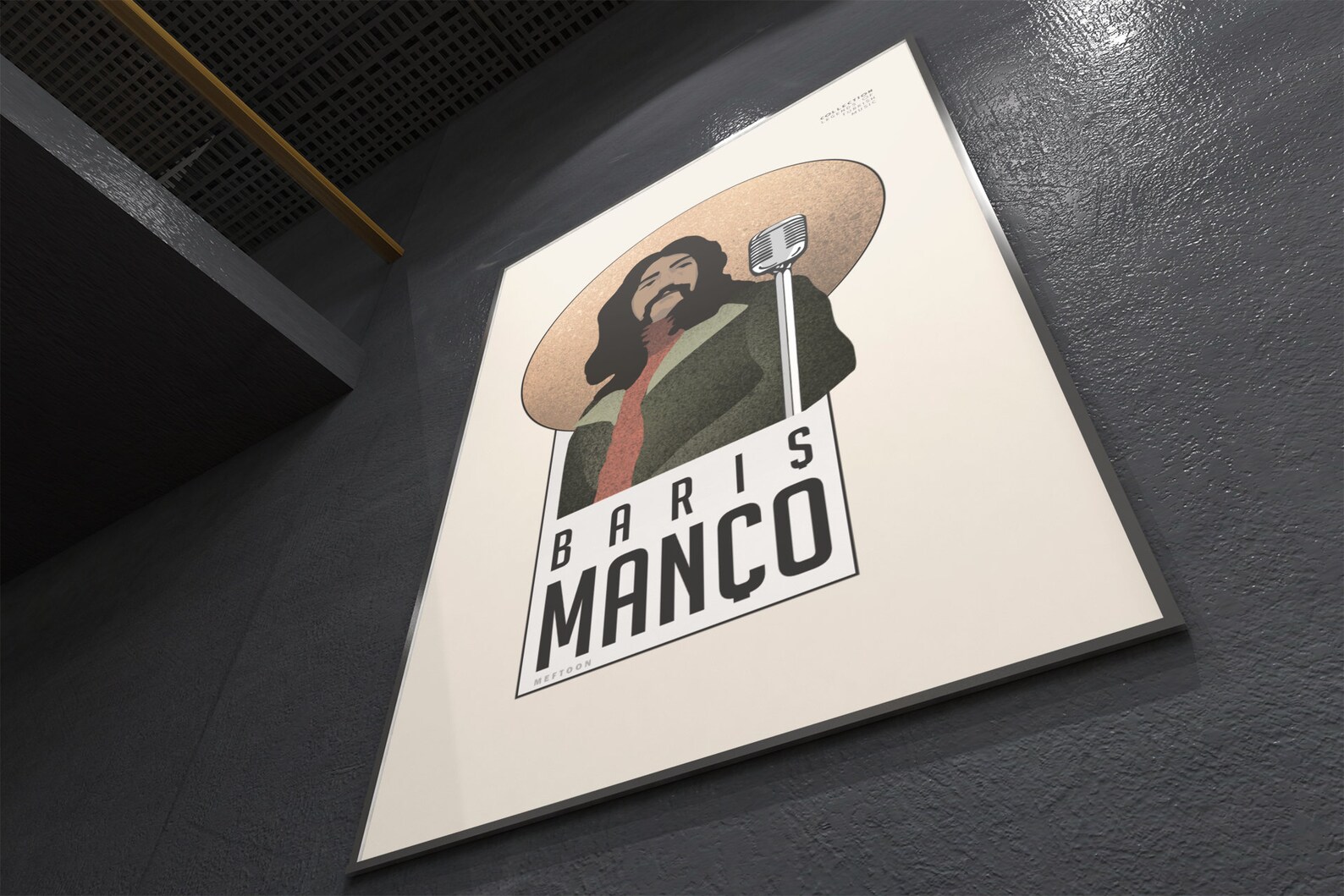 Baris Manco Poster Baris Manco Retro Artwork Turkish | Etsy