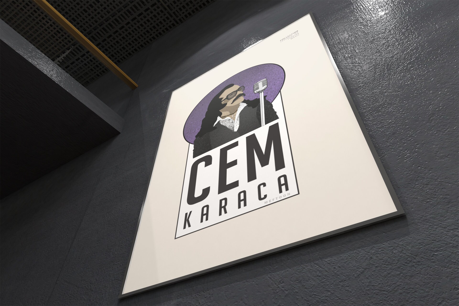 Cem Karaca Poster • Cem Karaca • Retro • Artwork • Turkish Legend of ...