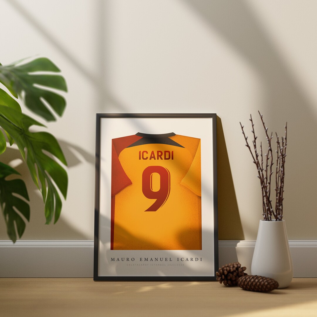 Mauro Icardi Shirt Poster • Galatasaray • Askin Olayim • Artwork ...