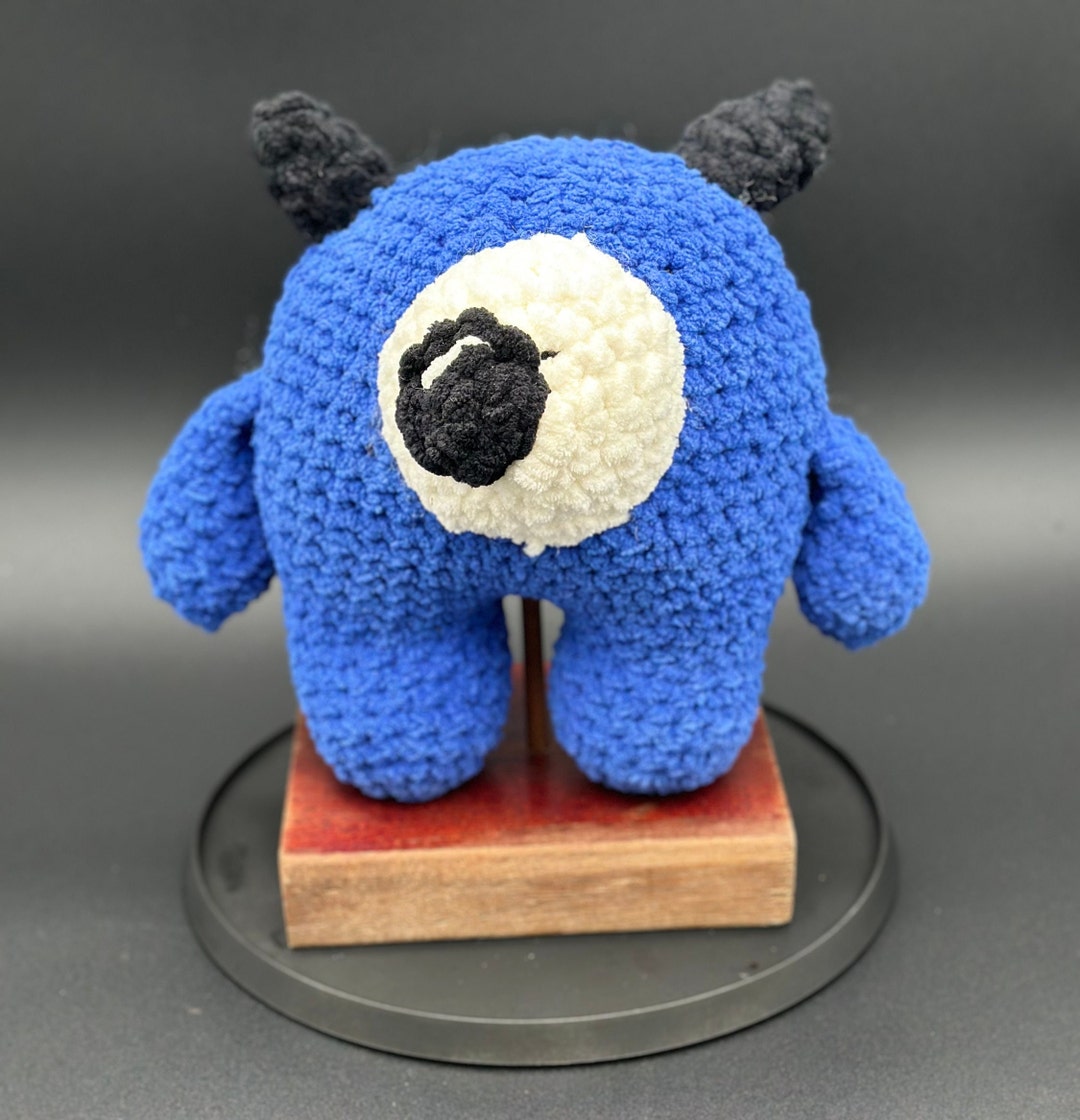 Monster, Stuffie, Plushie, Handmade, Hand Crocheted, One Eyed - Etsy