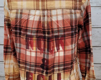 Rock Flannel Shirt - Etsy