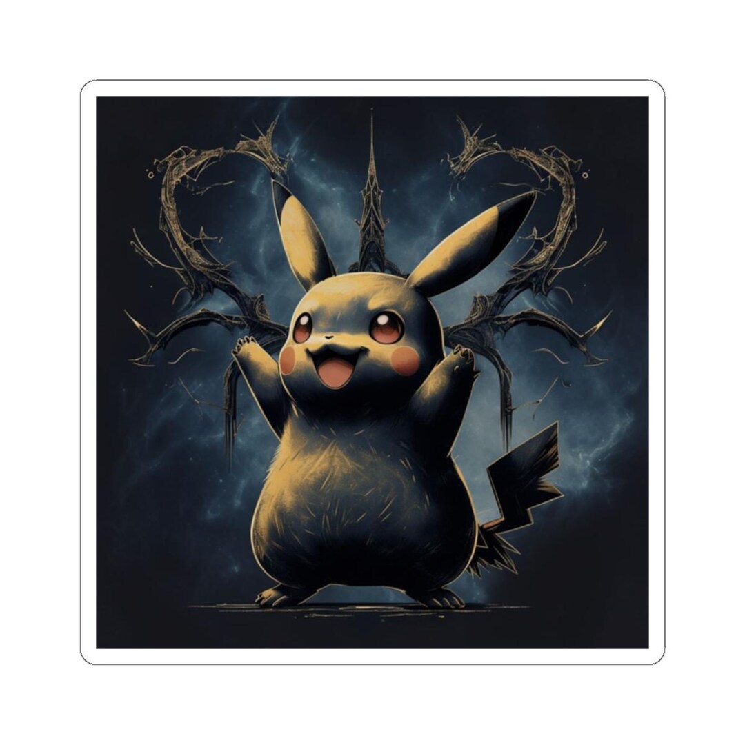 Pokemon Pika Sticker - Etsy