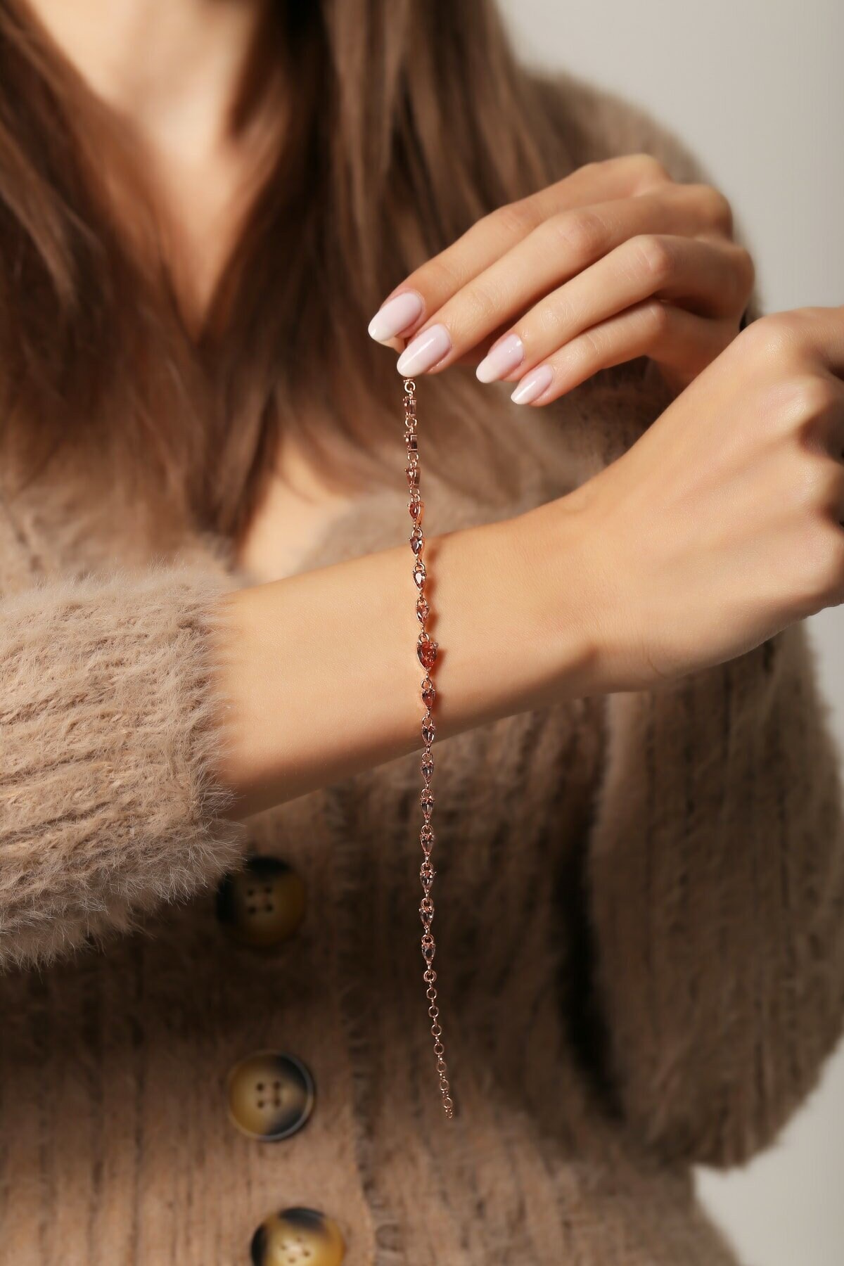 Zultanite Stone Drop Model 925 Sterling Silver Bracelet for | Etsy