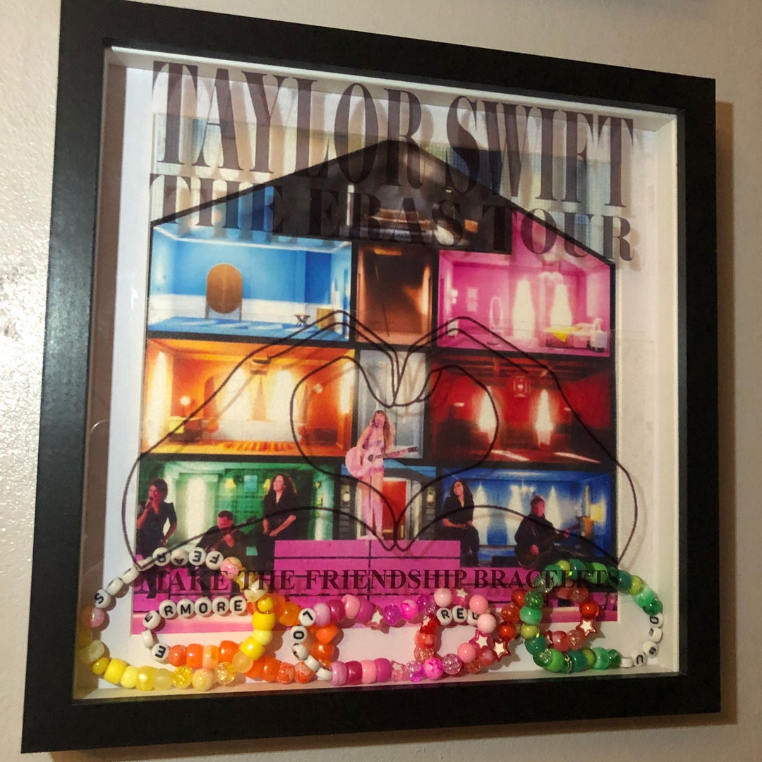 Taylor Swift Eras Tour Bracelet Keepsake Shadow Box - Etsy