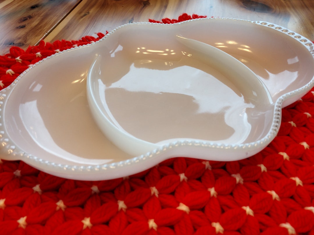 Mid-century Modern Fire King Serving Dish - Etsy
