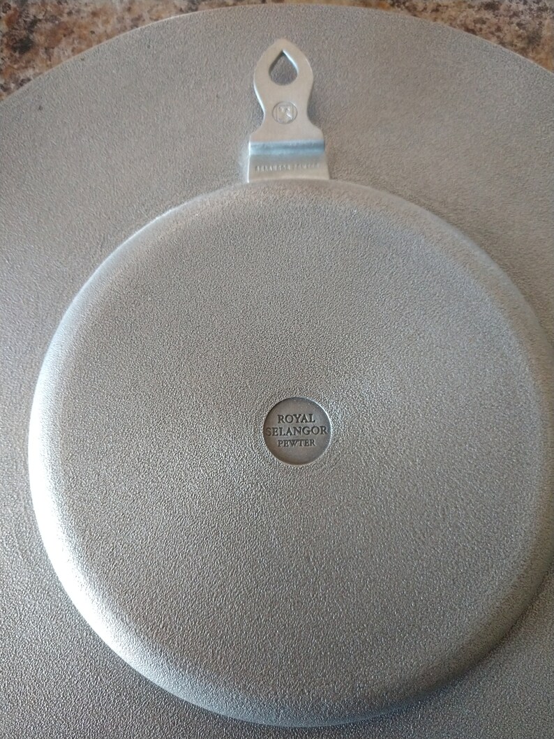 Vintage Selangor Pewter Malay Plate - Etsy