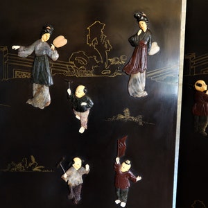 Magnificent Antique Japanese Room Divider Depicts the Four Seasons - Etsy