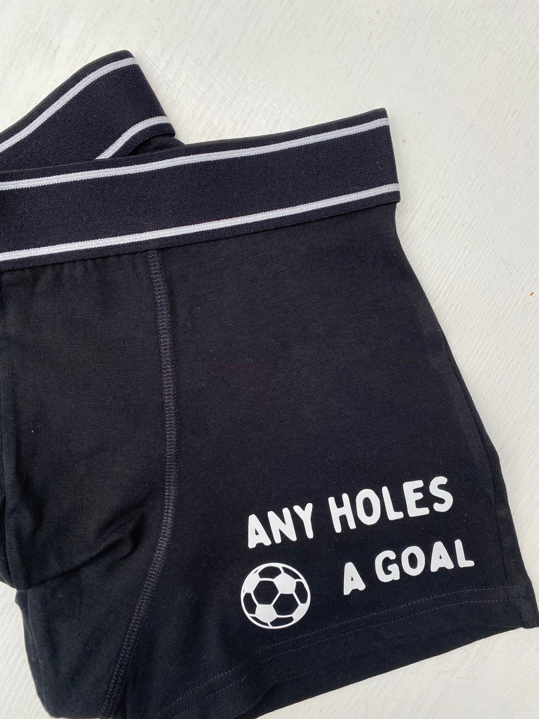 Mens 'Any Holes A Goal' Boxers - Etsy Österreich