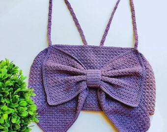 Bow Top Crochet Pattern PDF Only - Etsy