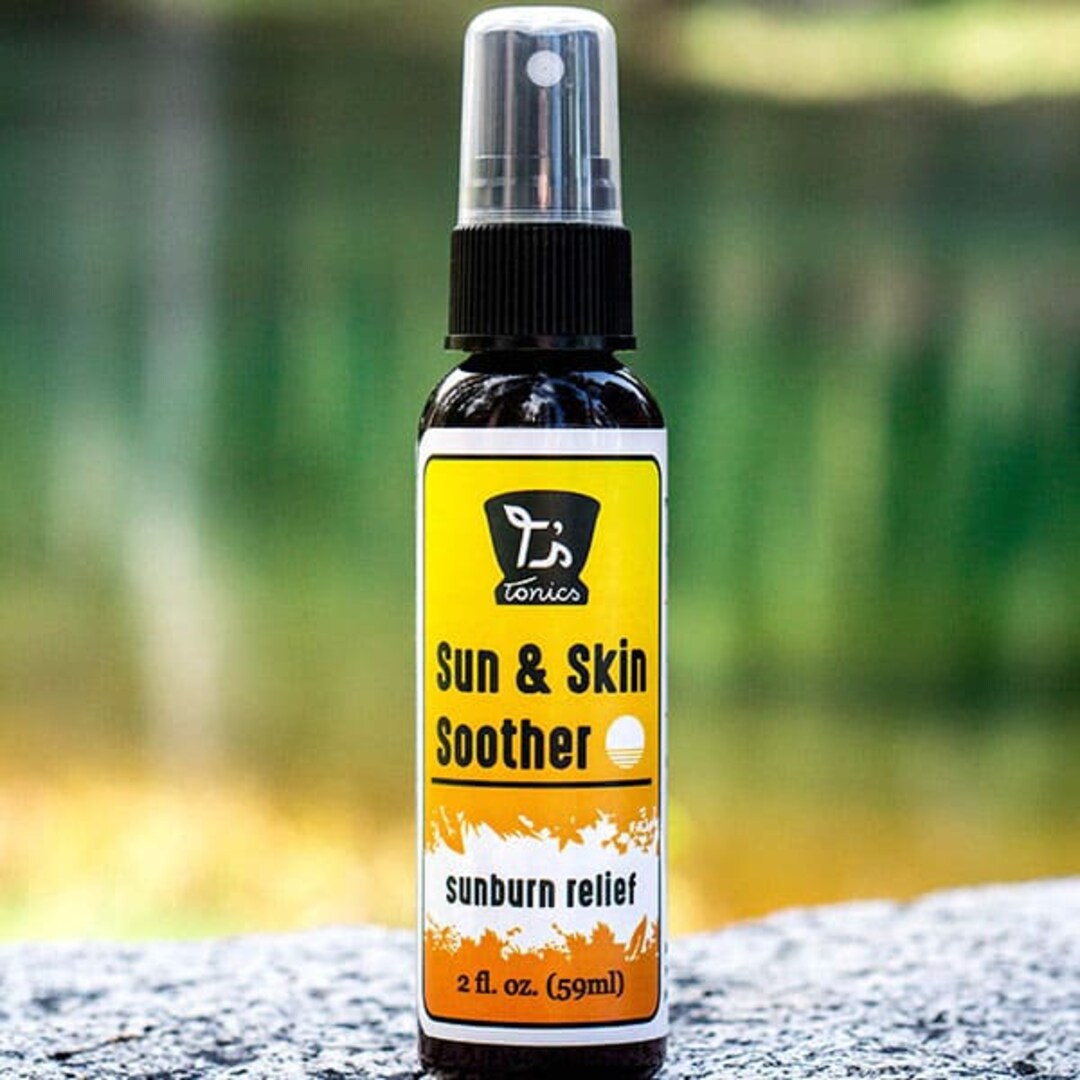 SUNBURN RELIEVER OIL Natural Suncreen Oil, Sun Care Oil, Liquid Beauty ...