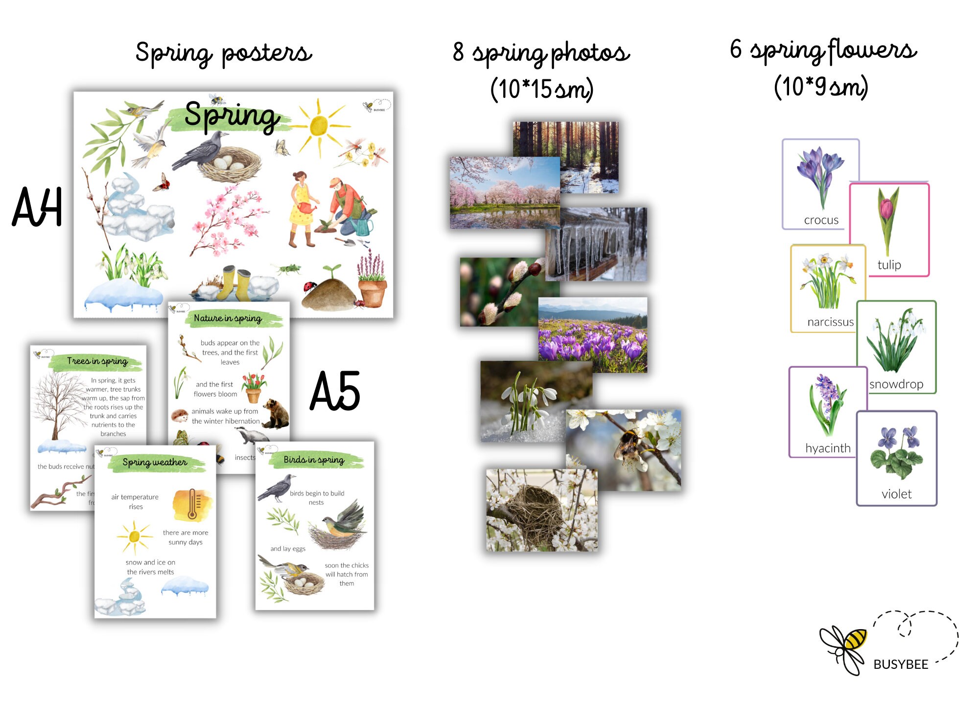 SPRING BUNDLE Preschool Bundle Printable Kids Games printable ...