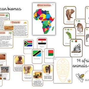 AFRICA BUNDLE | Preschool Bundle | Printable Kids Games | Printable ...